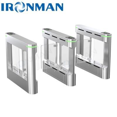 China Speed Gate Access Control Turnstile 1200×180×1020mm with Alarm Function and 30 Persons/Minute Capacity for sale