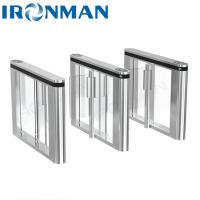 China Electronic Security Speed Turnstile Gate RFID Card Access Control 110-220V DC Motor for sale