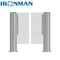 China Cylindrical Quick Pass Security Turnstile Gate - 600mm Width, 30 Persons/Minute, IP65 Rated Stainless Steel Access Control for sale