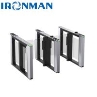 China Office Building Speed Gate Turnstile AC220V 1500x120x980mm Servo Motor for sale