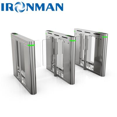 China Bi Directional Speed Gate Turnstile 1200mm Channel Stainless Steel 304 Access Control for sale