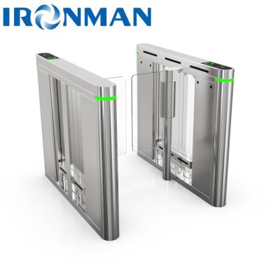 China Automatic Stainless Steel Turnstile Access Control Gate 1200mm Channel Width 45 People per Minute RFID Compatible for sale