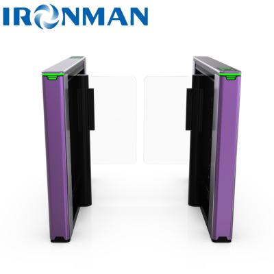 China Motorized High Speed Turnstile Gate RFID Control Anti Tailgating Stainless Steel 1200mm 45ppm for sale
