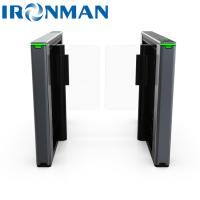 China Smart Speed Turnstile Gate Biometric Access Control 800mm Channel IP45 Waterproof Anti Climb for sale