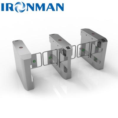 China 304 Stainless Steel Anti Tailgating Swing Turnstile Gate 1200x280x980mm for Factory Access Control for sale