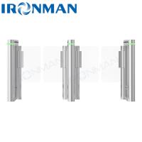 China IRONMAN Access Control Speed Gate Turnstile 1200mm Anti Tailgating Swipe Card One Direction for sale