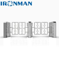 China 304 Stainless Steel Swing Barrier Gate Turnstile IM.B216 1400mm for Gymnasium Access Control for sale