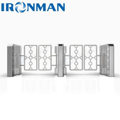 China 304 Stainless Steel Swing Barrier Gate Turnstile IM.B216 1400mm for Gymnasium Access Control for sale