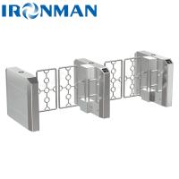 China Brushless Servo Motor Anti Climbing Swing Barrier Turnstile 1400mm Width 980mm Height for sale
