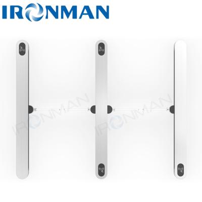 China Automatic Flap Barrier Turnstile High Speed Security Gate 1500mm Length 980mm Height for Office Buildings for sale