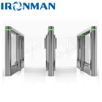 China Intelligent RFID Card Turnstile , Electronic Bar Turnstiles Access Control for sale