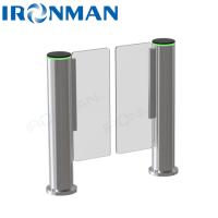 China Servo Speed Gate Turnstile SUS304 Stainless Steel 8 Pair Infrared Access Control System for sale