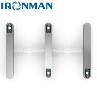 China Half Height Automatic Turnstile ESD Access Control System 1.2mm Aluminum Alloy DC Motor for sale