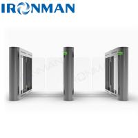 China Security Integrated Speed Gate Swing Barrier 1500x200x1000mm 1.5mm SPCC for sale