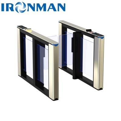 China Full Automatic Swing Turnstile Barrier Face Recognition Integrated for Gyms for sale