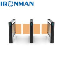 China IM.XS02 Aluminum Alloy Swing Barrier Gate Turnstile 1400mm for Office Building Security for sale