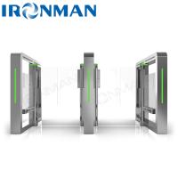 China Outdoor Electronic Turnstile Gate Low Noise 1100mm Wide Pass Stainless Steel SUS304 for sale