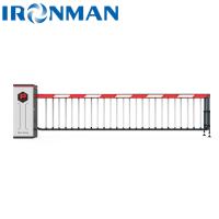 China Ironman Automatic Boom Barrier Gate - 6m Arm Length, 170W Brushless Motor for Residential Security Access Control for sale