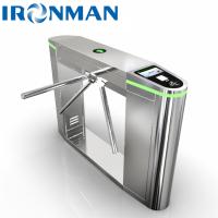 China Gate Tripod Turnstile TDH-S103 with Card Reader - 1200x260x980mm Stainless Steel, 30 People/Min Capacity for sale