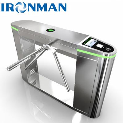 China Waterproof Tripod Turnstile Gate - Stainless Steel SUS304, 1200×260×980mm, 30 People/Min Capacity for sale