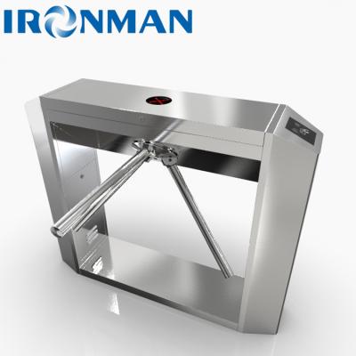 China TDH-S105 RFID Tripod Turnstile Gate - 30 Persons/Min Speed, 1200×280×980mm Stainless Steel Security Barrier for sale