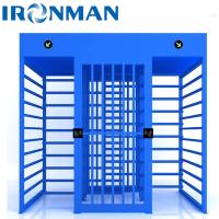 China Rainproof Full Height Safety Turnstile Gate 2300mm Stainless Steel Access Control with 30 Persons/Min Capacity for sale