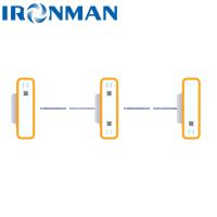 China Ironman IM.Y306 Flap Barrier Turnstile 600mm Channel Width Access Control Gate for Customs Border Inspection for sale