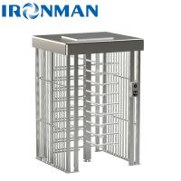 China ISO Full Height Turnstile Gate Access Control System 1500×1460×2300mm with 30 Persons/Minute Capacity for sale