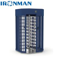 China Custom SS304 Full Height Turnstile Gate 2300mm Height 30 Persons/Min Access Control for sale