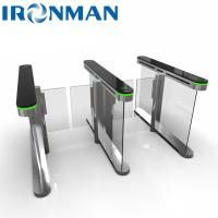 China Full Automatic Bidirection Speed Gate Turnstile / Reception Turnstiles With Smart Card for sale