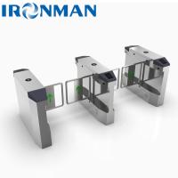 China SUS304 Stainless Steel Dust Proof Turnstile 1200×280×980mm with Card Access Control and ISO 9001 Certification for sale