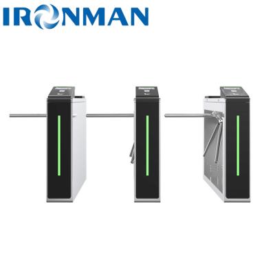 China Security Tripod Turnstile Barrier Gate with RFID & Face Recognition - 1500×240×1070mm 304 Stainless Steel Construction for sale
