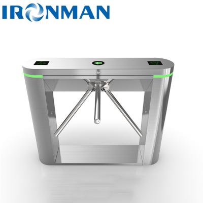 China Access Control Security Tripod Turnstile Gate Face Recognition Turnstile For Gyms Scenic Area for sale