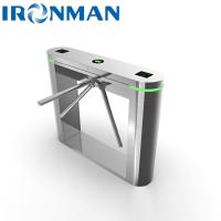 China Anti-collision Stainless Steel SUS304 Tripod Turnstile Gate 1200mm x 260mm for Gyms and Scenic Areas for sale