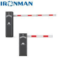 China Ironman Boom Barrier for Road Access Control - 6m Arm Length, 80W Motor, 3-6 Second Operation for sale