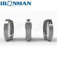 China Electronic Baffle Gate Turnstile Stainless Steel 1000mm Channel Width AC110-220V for sale