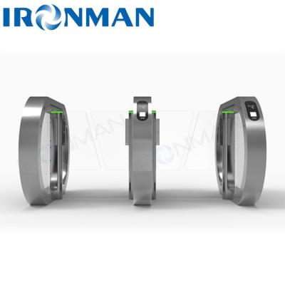 China Electronic Baffle Gate Turnstile Stainless Steel 1000mm Channel Width AC110-220V for sale