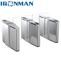 China Security Sliding Gate Turnstile 1400x345x980mm with 0.5s Opening Speed and SUS304 Stainless Steel Construction for sale