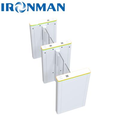 China Low Footprint Speed Gate 120mm Wide Space Saving Access Control for Corporate Entrances Smart Buildings for sale