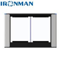 China Outdoor IP54 Stainless Steel Automatic Swing Barrier Gate – Pedestrian Access Control Solution for sale