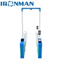 China 3D Object Detection AB Interlocking Turnstile 3000x200x1040mm SUS201 Stainless Steel Access Control for sale