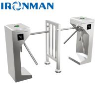 China Ironman IM.S101 IP55 Stainless Steel Tripod Turnstile 420x330x980mm Weatherproof Access Control Gate for sale