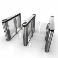 China Security Turnstile Gate with RFID Card Reader Stainless Steel SUS304 and Servo Motor for Access Control for sale