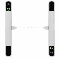 China SUS304 Stainless Steel Speed Gate Turnstile with Sound and Light Alarm for Indoor/Outdoor Use for sale