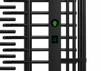 China Auto Pedestrian Turnstile Security Doors Full Height 2300mm with 30 Persons/Minute Capacity for sale
