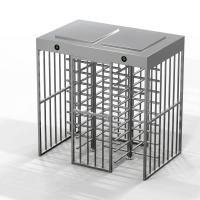 China G535 Full Height Turnstile Gate Security Entrance 1500×1500×2300mm 30-40 Persons/min Access Control for sale