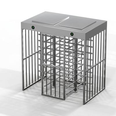 China G535 Full Height Turnstile Gate Security Entrance 1500×1500×2300mm 30-40 Persons/min Access Control for sale