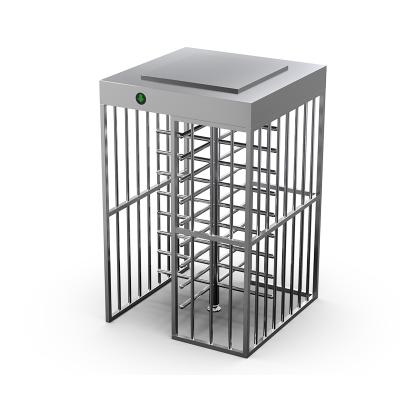 China Semi Automatic Full Height Turnstile Gate 2300mm Stainless Steel 30 Persons/Minute Access Control for sale