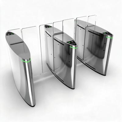 China TJ-LBST02 Swing Turnstile Access Control System with 1500×120×980mm Dimensions and AC220V Power Supply for sale