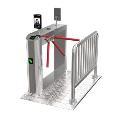 China Industrial Tripod Turnstile IP55 Stainless Steel 1200mm for High Traffic Access Control for sale